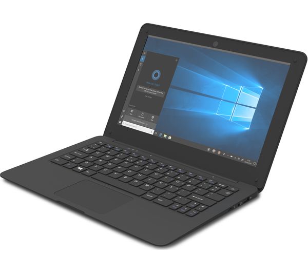 11.6'' Black Notebook 32GB eMMC 2GB RAM Intel Celeron N3350 Windows 10 ...